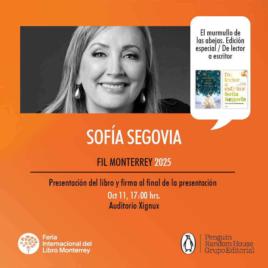 Sofía Segovia presenta "El murmullo de las abejas" Ed. esp. y "De lector a escritor" | FIL ...
